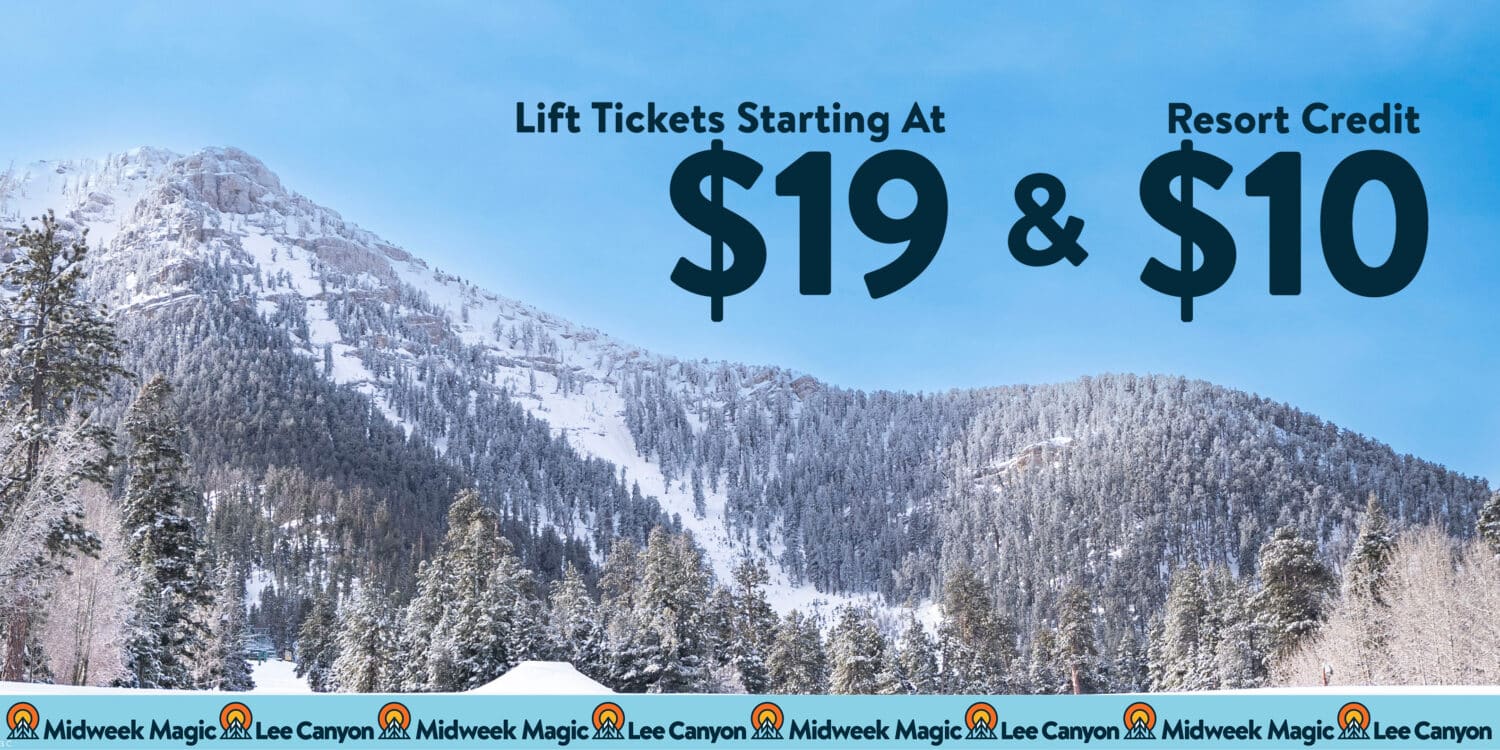 Winter Lift Tickets - Lee Canyon